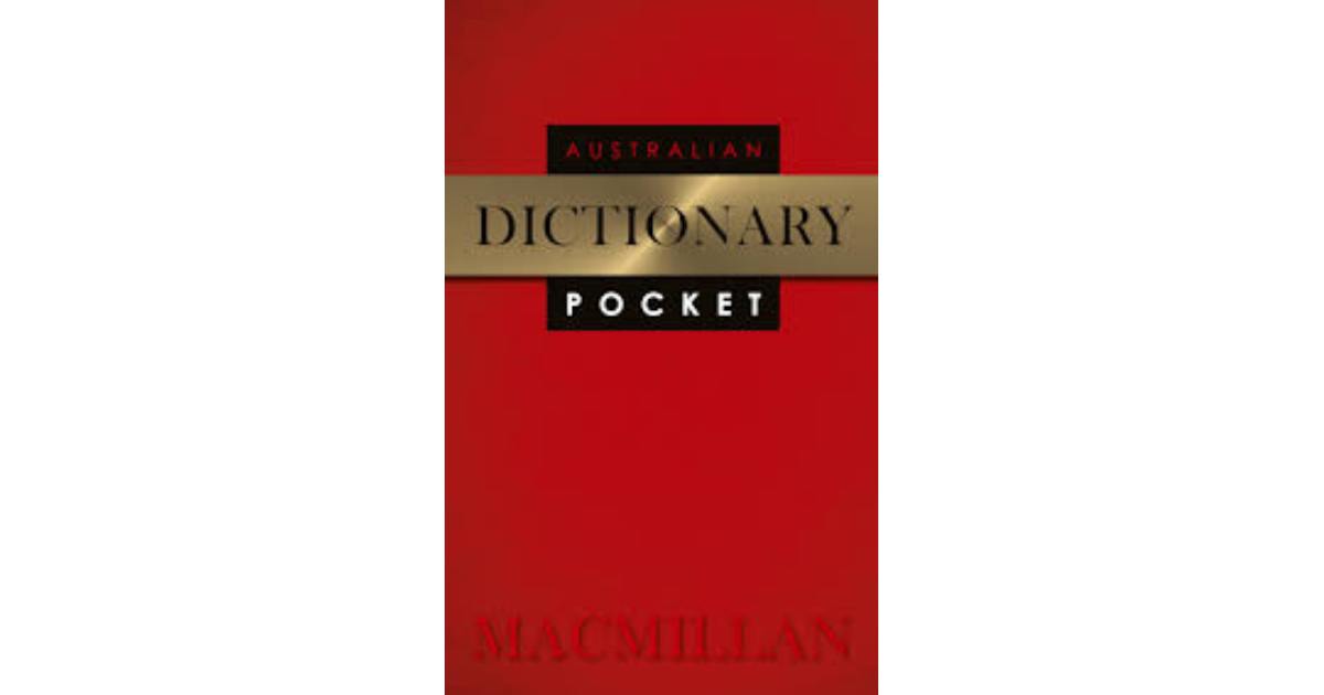 Lilydale Books | MACMILLAN AUSTRALIAN POCKET DICTIONARY