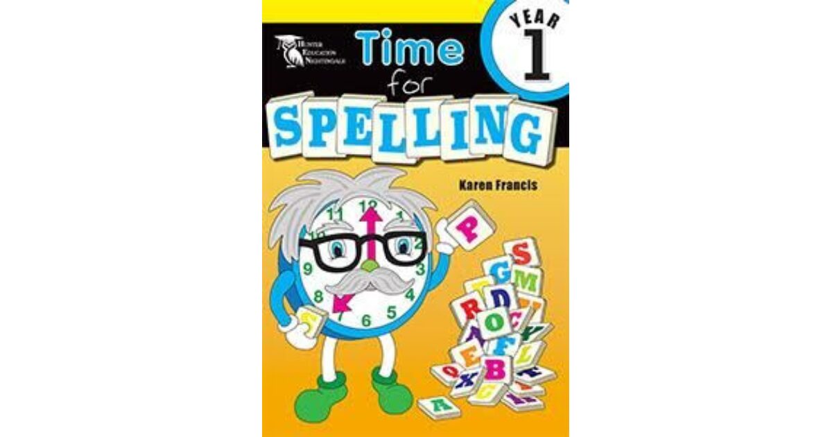 Lilydale Books | TIME FOR SPELLING BOOK 1 (YEAR 1)