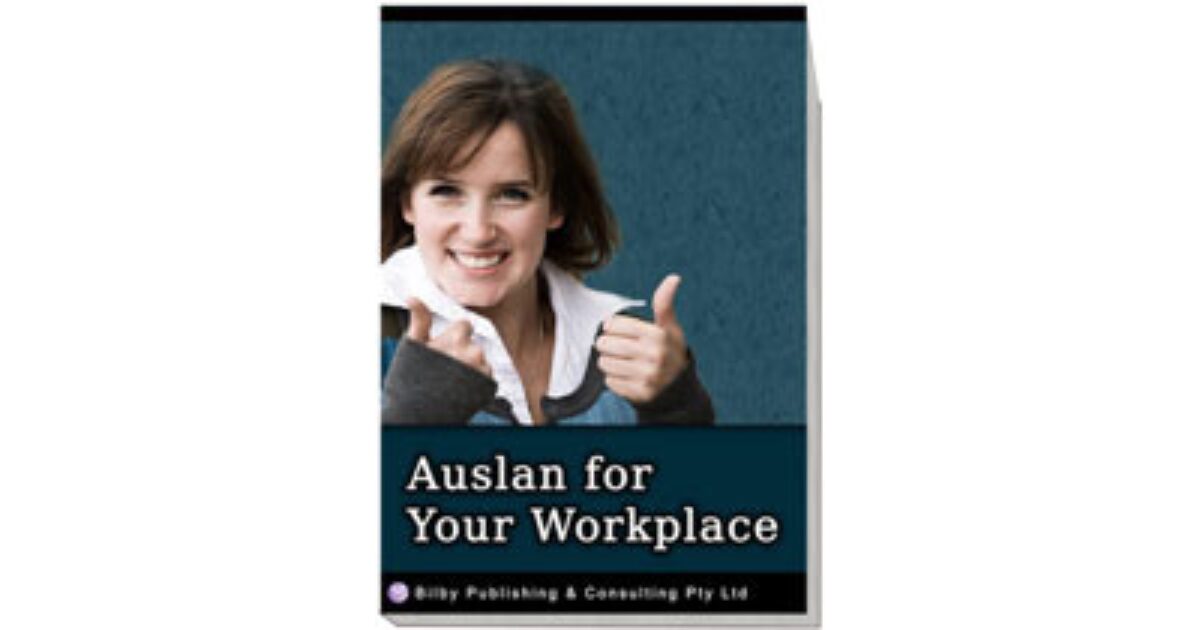 Lilydale Books | AUSLAN FOR YOUR WORKPLACE