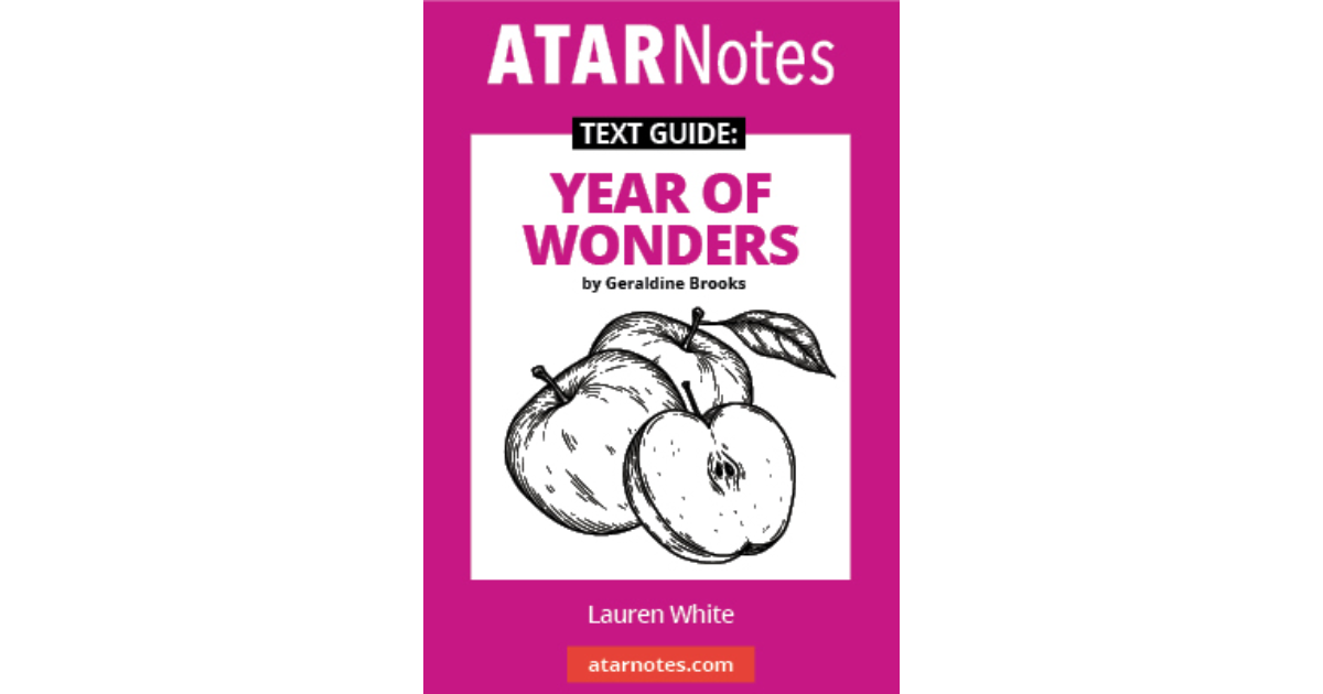 Lilydale Books | ATAR NOTES TEXT GUIDE: YEAR OF WONDERS