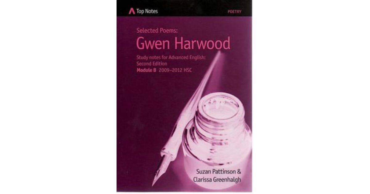 Lilydale Books | TOP NOTES GWEN HARWOOD SELECTED POEMS