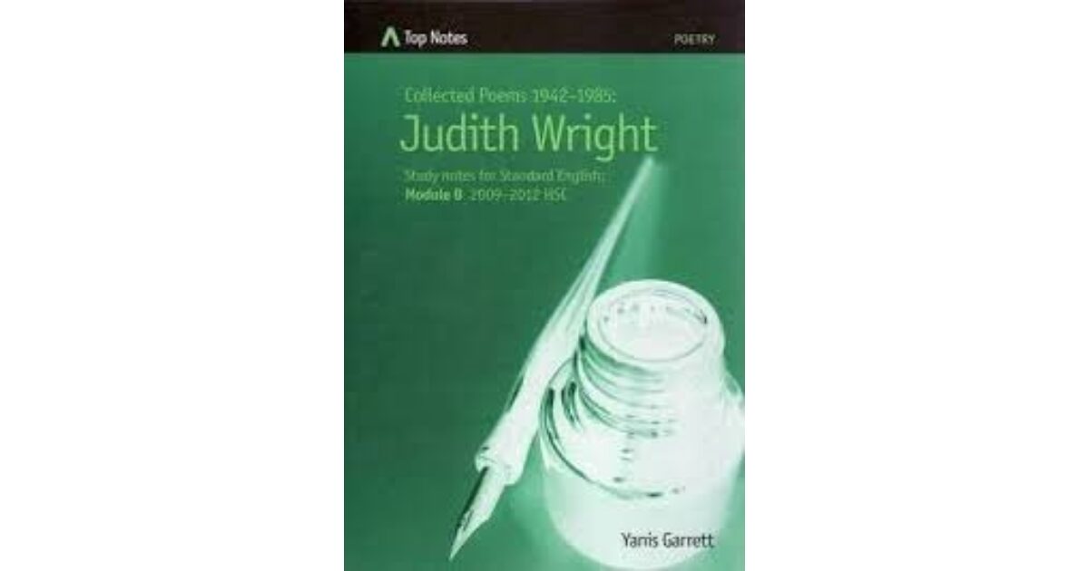 Lilydale Books | TOP NOTES JUDITH WRIGHT COLLECTED POEMS