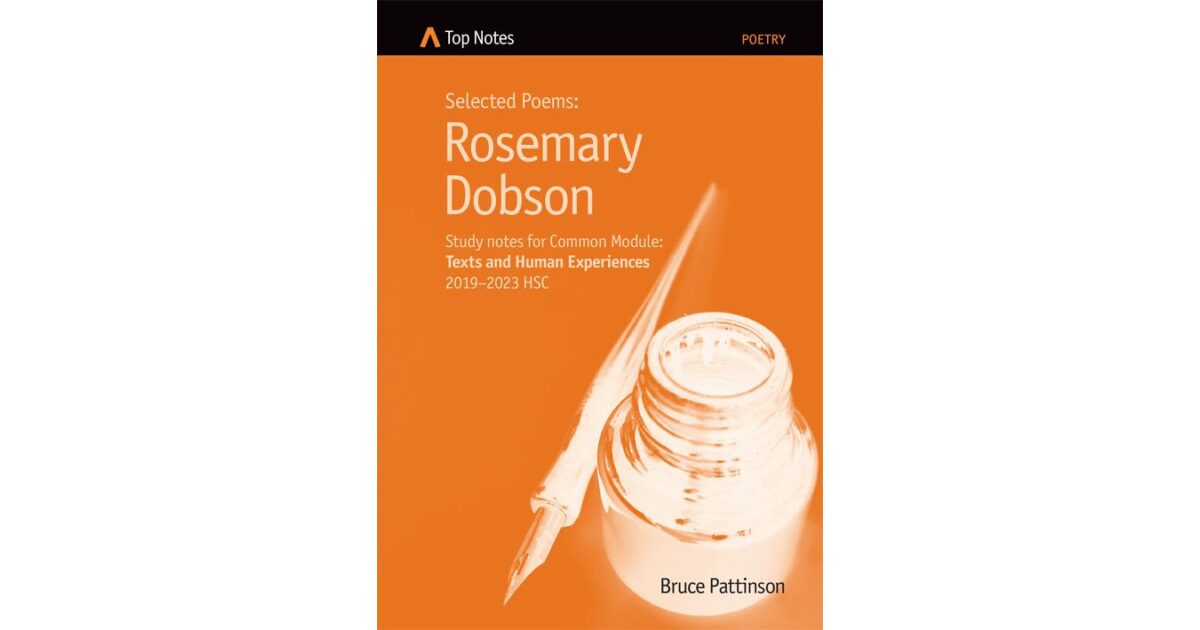 Lilydale Books | TOP NOTES ROSEMARY DOBSON