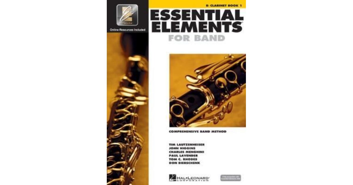 Lilydale Books | ESSENTIAL ELEMENTS FOR BAND: B FLAT CLARINET BOOK 1