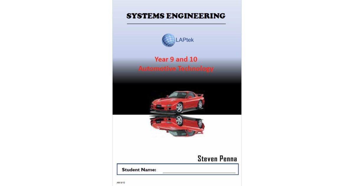 Lilydale Books | AUTOMOTIVE TECHNOLOGY STUDIES YEAR 9/10 STUDENT…