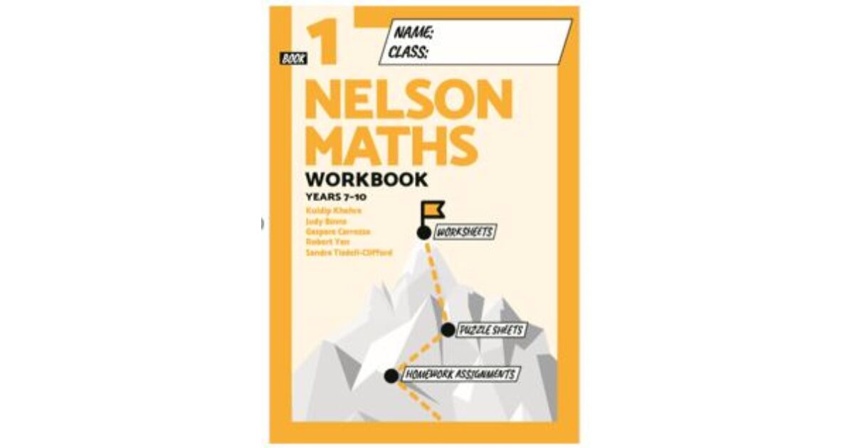 Lilydale Books | NELSON MATHS BOOK 1 STUDENT WORKBOOK