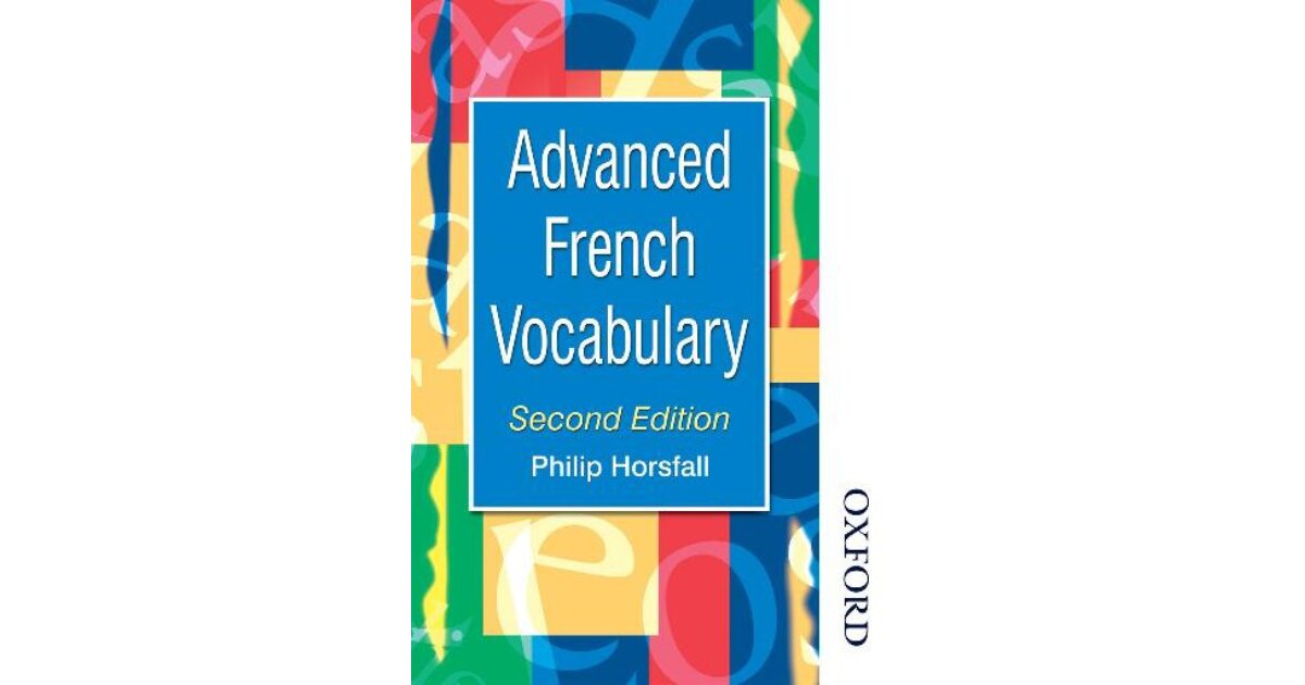 Lilydale Books | ADVANCED FRENCH VOCABULARY