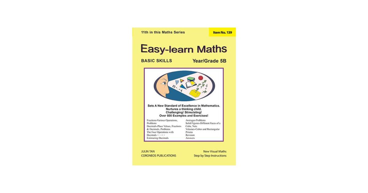 Lilydale Books | BASIC SKILLS EASY - LEARN MATHS 5B