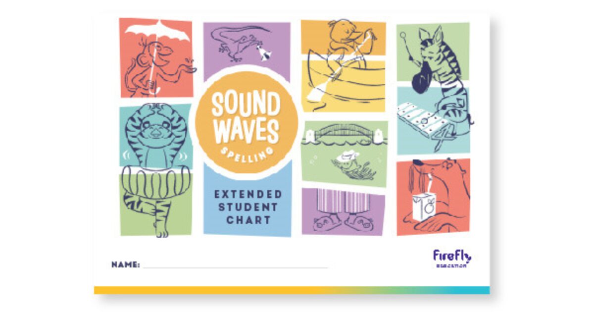 Lilydale Books | SOUNDWAVES SPELLING EXTENDED STUDENT CHART