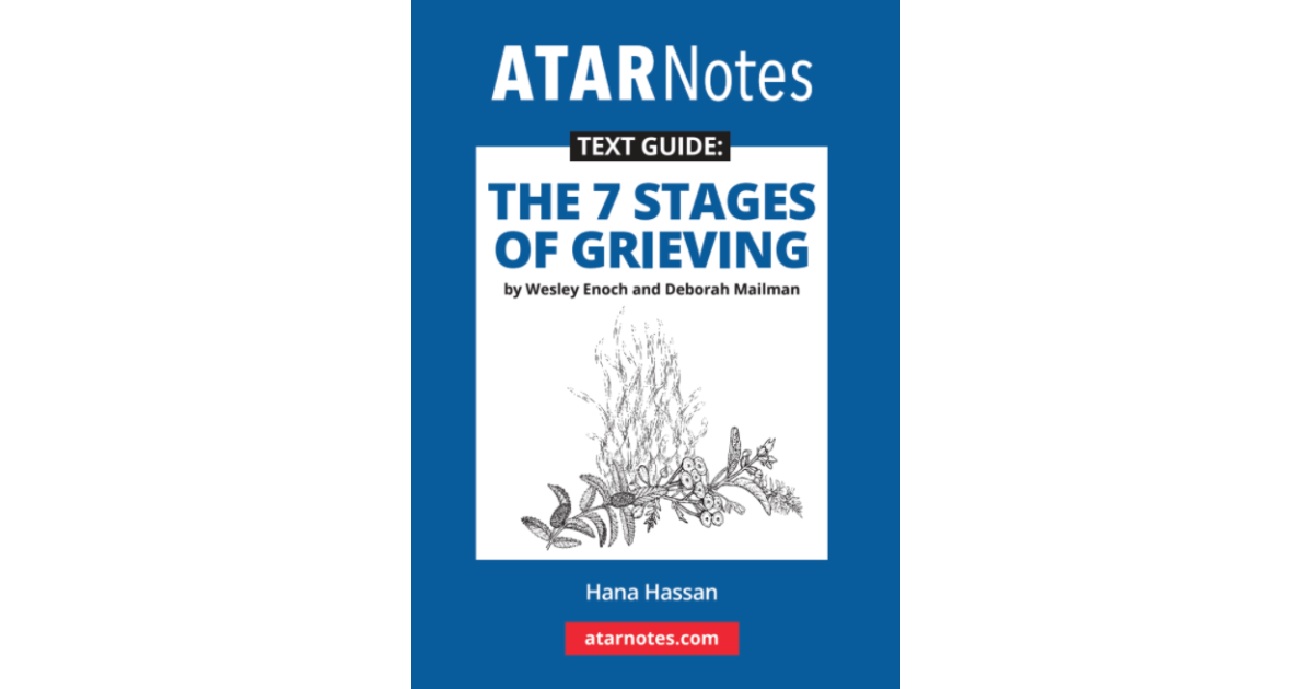 Lilydale Books | ATAR NOTES TEXT GUIDE: THE 7 STAGES OF GRIEVING