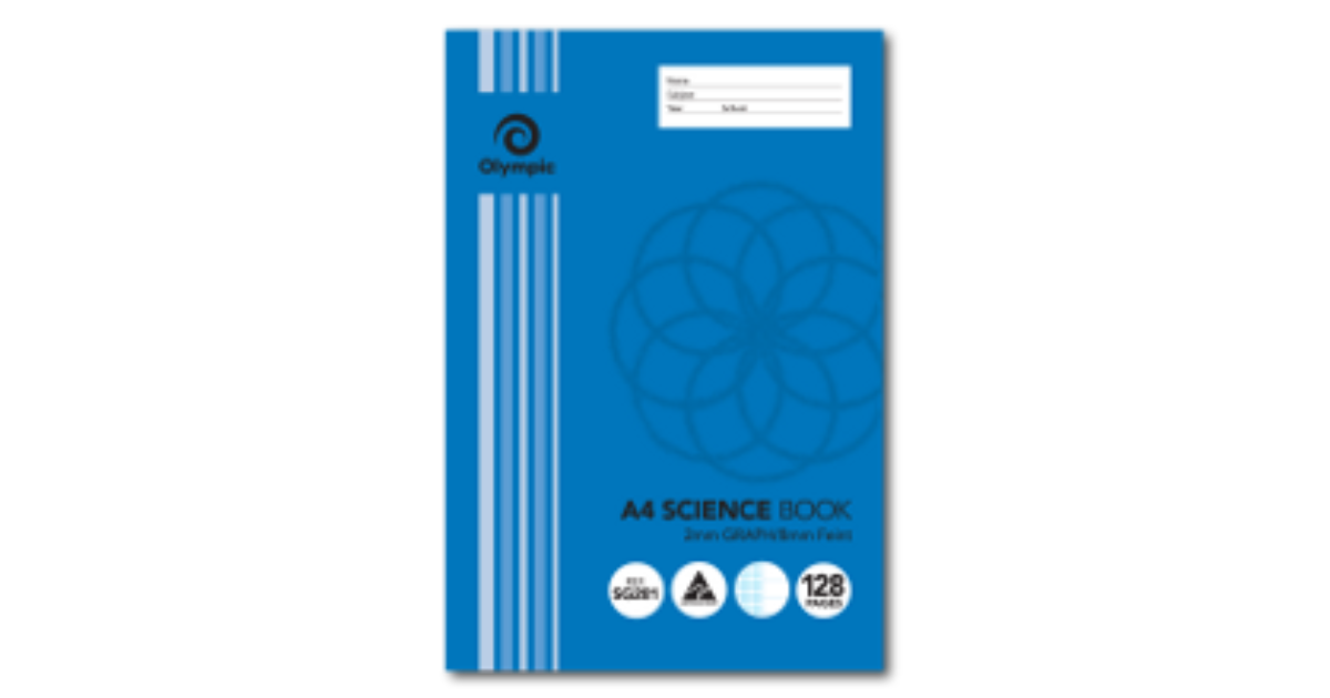 Lilydale Books | 128 PAGE A4 SCIENCE EXERCISE BOOK