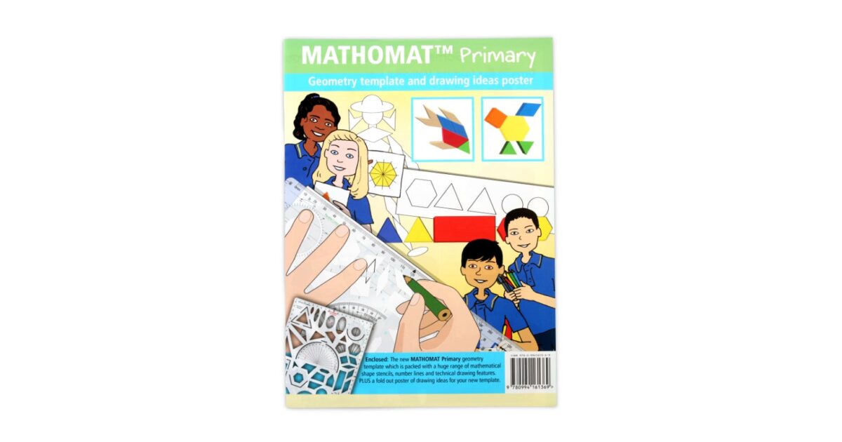 Lilydale Books | MATHOMAT PRIMARY TEMPLATE WITH POSTER INSERT