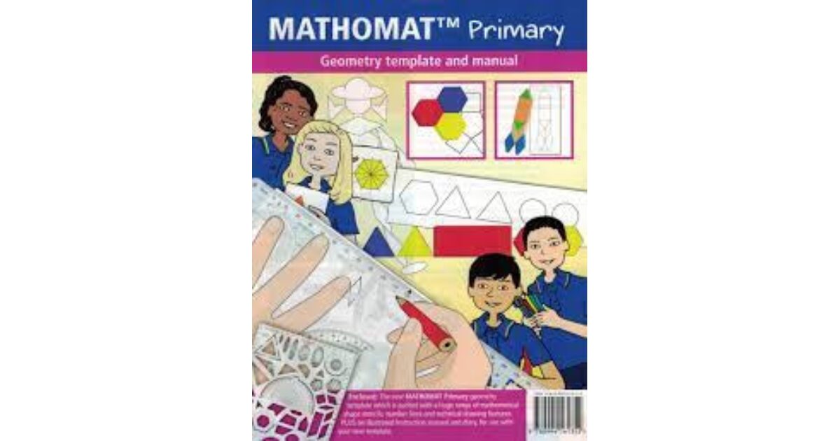 Lilydale Books | MATHOMAT PRIMARY GEOMETRY TEMPLATE & MANUAL