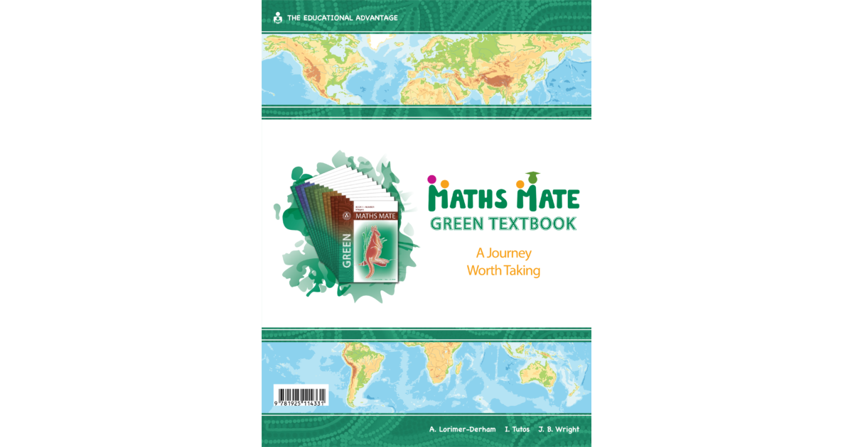 Lilydale Books | MATHS MATE GREEN TEXTBOOK: YEAR 8