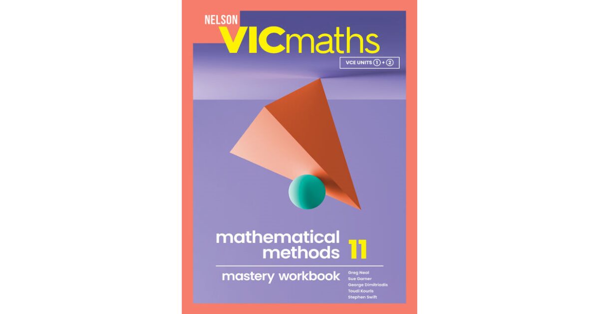 Lilydale Books | NELSON VICMATHS YEAR 11 MATHEMATICAL METHODS MASTERY…