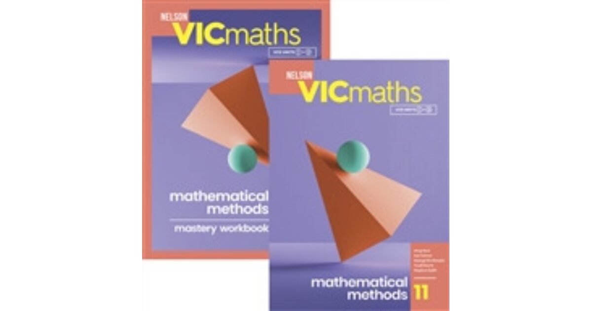 Lilydale Books | NELSON VICMATHS YEAR 11 MATHEMATICAL METHODS STUDENT…
