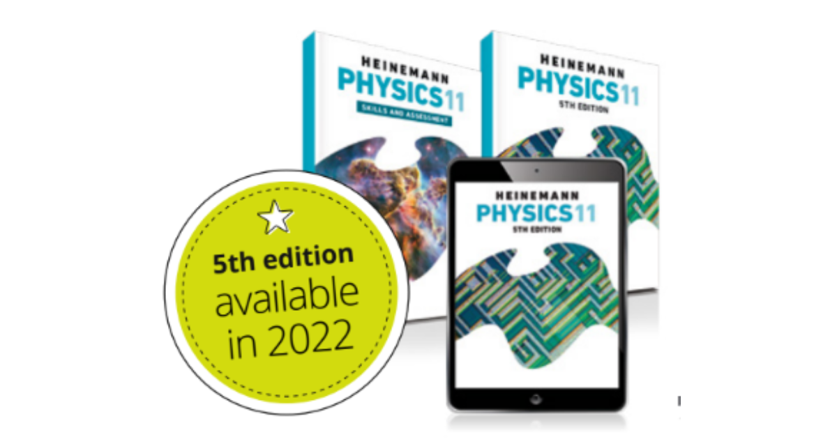 Lilydale Books | HEINEMANN PHYSICS 11 STUDENT BOOK + EBOOK WITH…