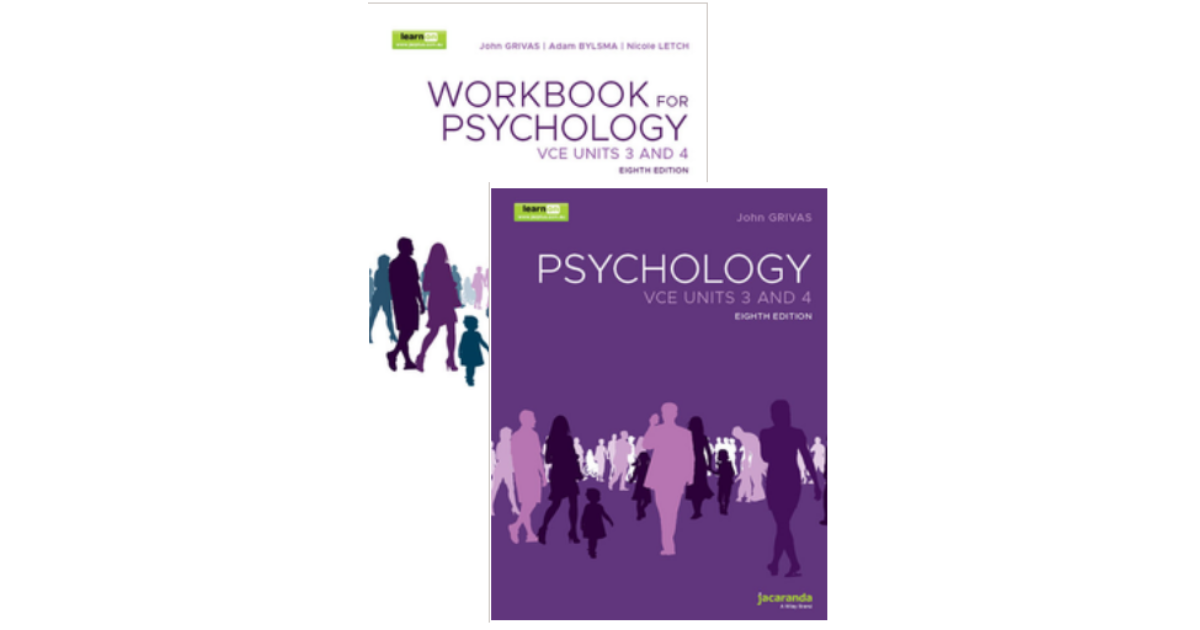 Lilydale Books | JACARANDA PSYCHOLOGY VCE UNITS 3&4 LEARNON + PRINT…