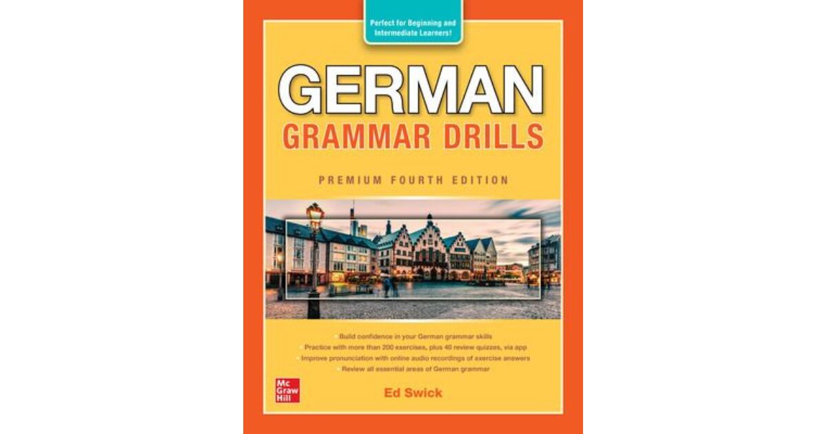 Lilydale Books | GERMAN GRAMMAR DRILLS 4E