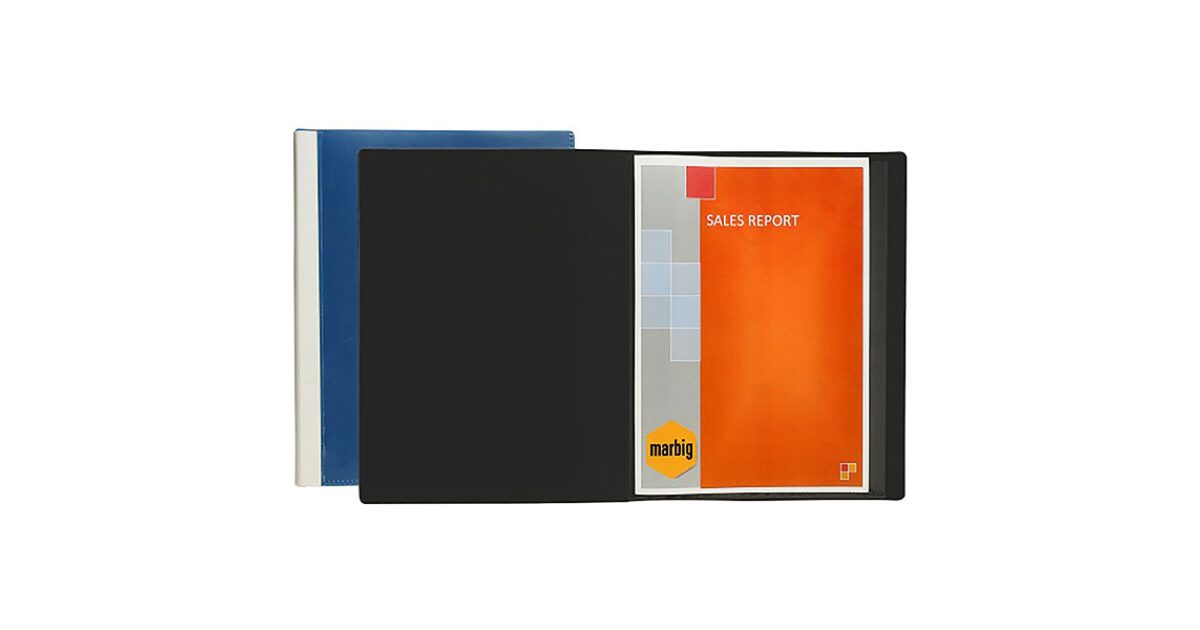 Lilydale Books | A4 DISPLAY BOOK 50 POCKETS NON REFILLABLE CLEARVIEW…