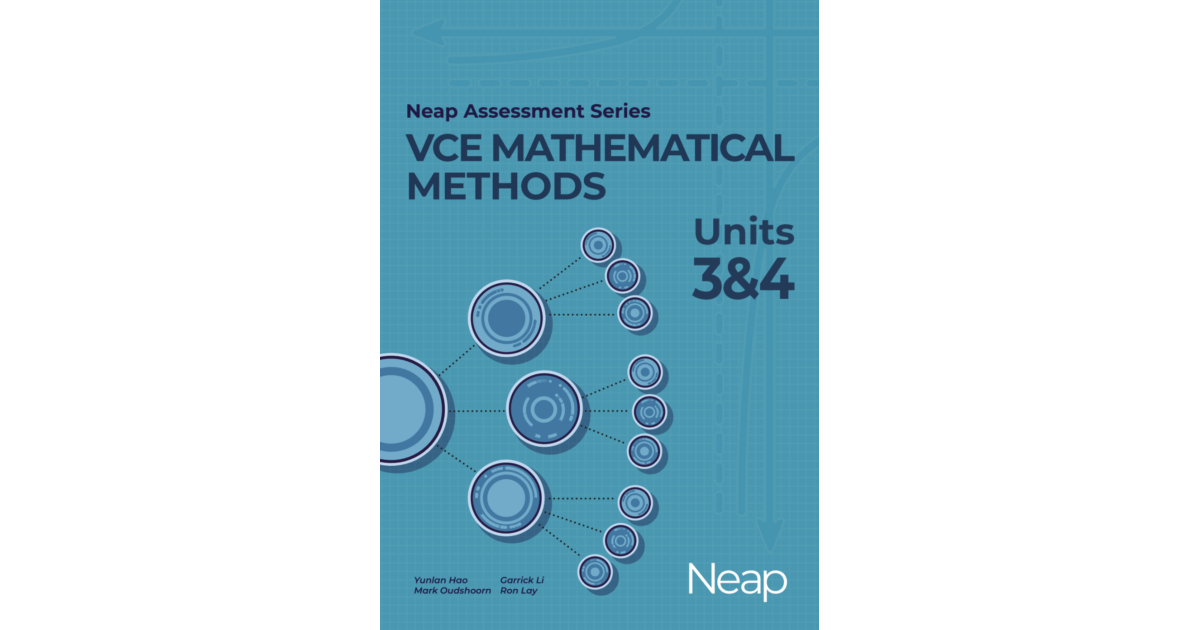 Lilydale Books | NEAP VCE MATHEMATICAL METHODS UNITS UNITS 3&4 NEAP…