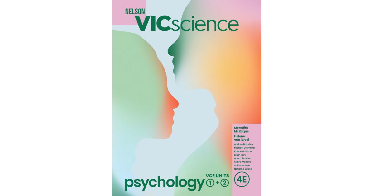 Lilydale Books | NELSON VICSCIENCE PSYCHOLOGY VCE UNITS 1&2 STUDENT…