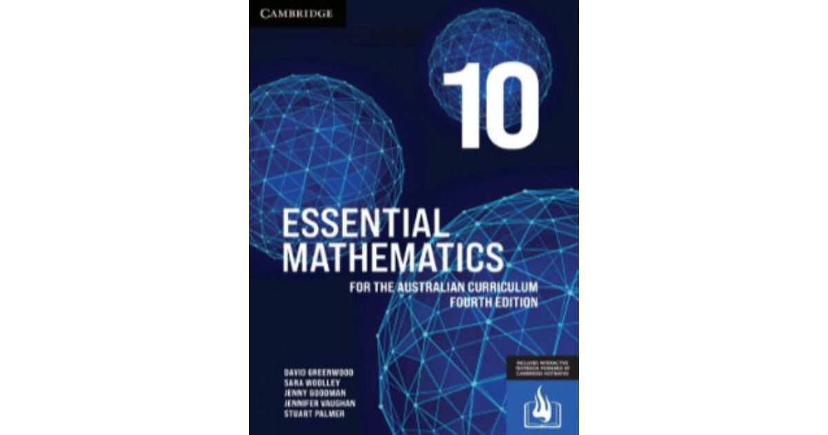 Lilydale Books | CAMBRIDGE ESSENTIAL MATHEMATICS FOR THE AUSTRALIAN…