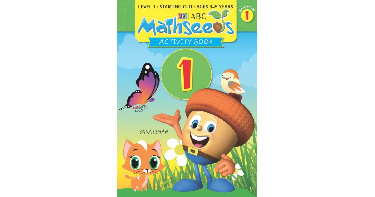 Lilydale Books | ABC MATHSEEDS ACTIVITY BOOK 1 LEVEL 1 AGES 3-5