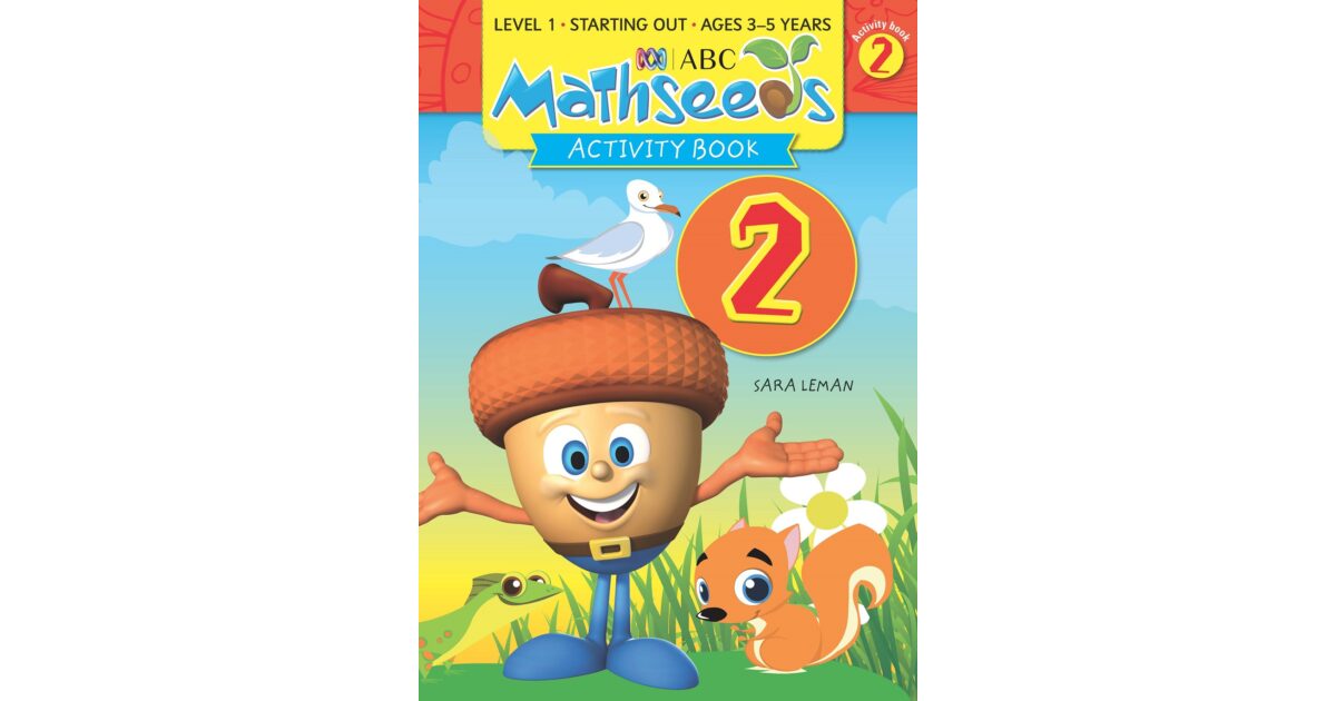 Lilydale Books | ABC MATHSEEDS ACTIVITY BOOK 2 LEVEL 1 AGES 3-5