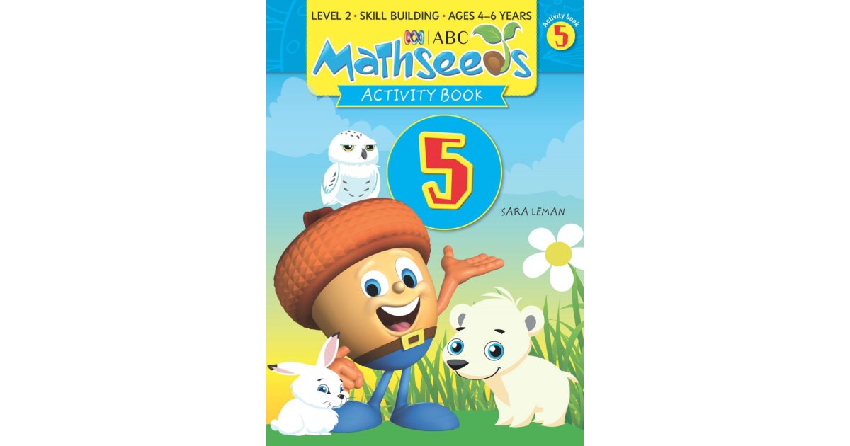 Lilydale Books | ABC MATHSEEDS ACTIVITY BOOK 5 LEVEL 2 AGES 4-6