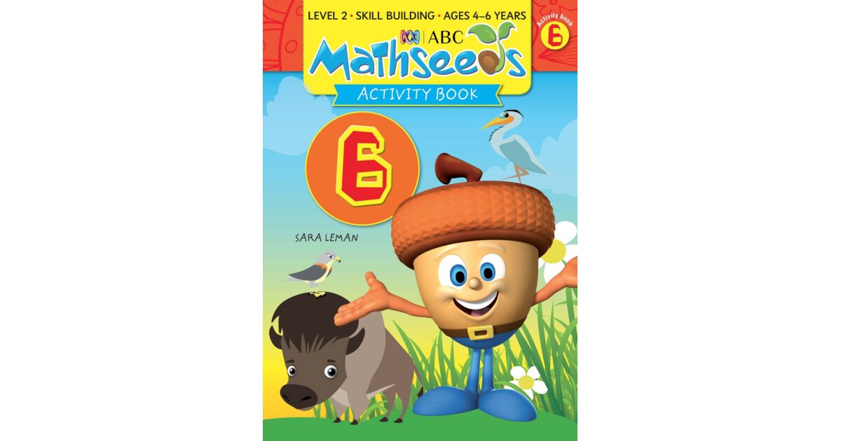 Lilydale Books | ABC MATHSEEDS ACTIVITY BOOK 6 LEVEL 2 AGES 4-6