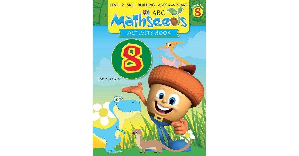 Lilydale Books | ABC MATHSEEDS ACTIVITY BOOK 8 LEVEL 2 AGES 4-6