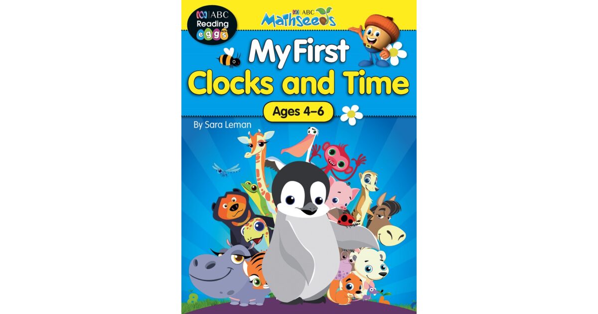 Lilydale Books | ABC MATHSEEDS MY FIRST CLOCKS & TIME