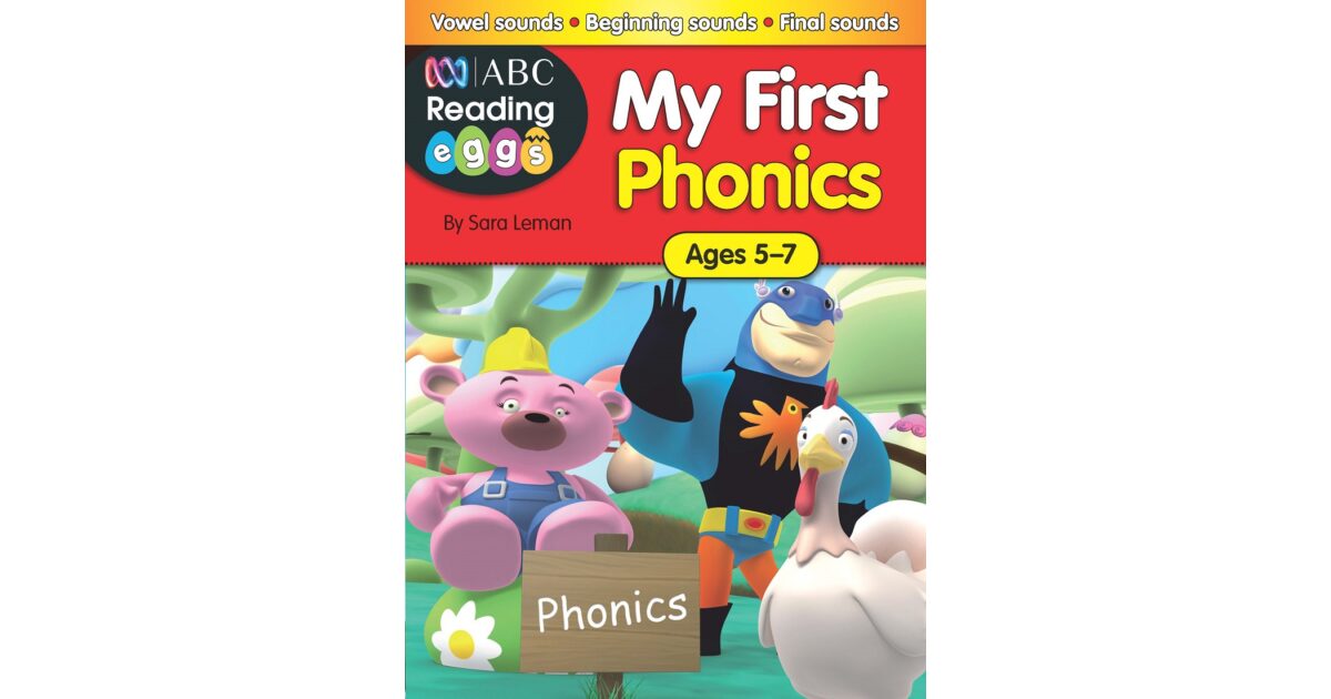 Lilydale Books | ABC READING EGGS MY FIRST PHONICS AGES 5-7