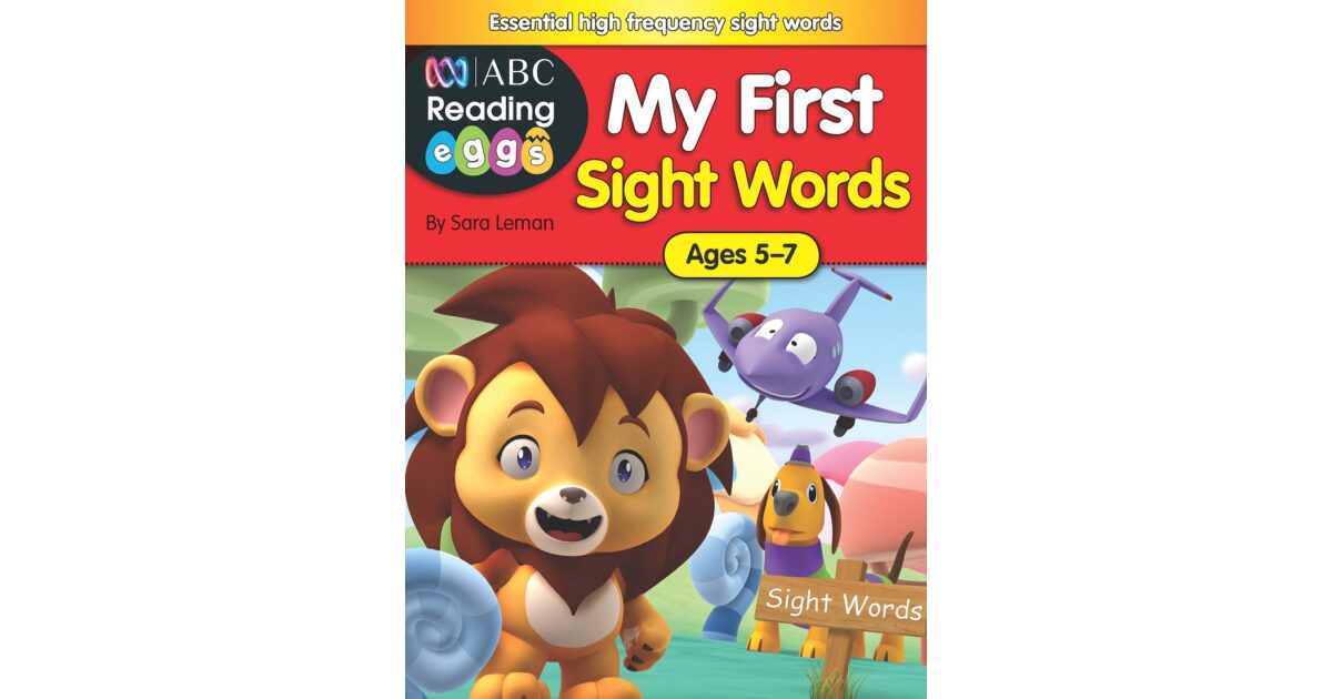 Lilydale Books | ABC READING EGGS MY FIRST SIGHT WORDS AGES 5-7
