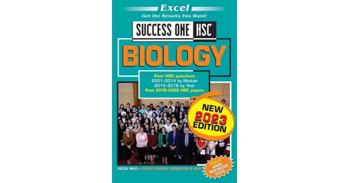 Lilydale Books | EXCEL SUCCESS ONE HSC BIOLOGY 2023 EDITION