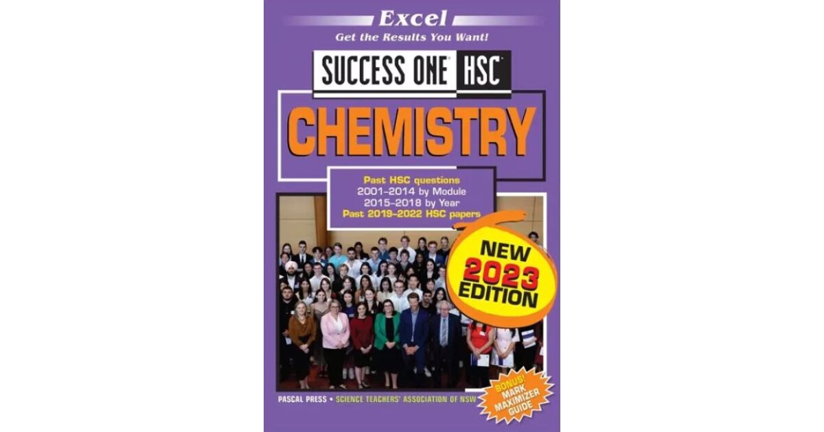 Lilydale Books | EXCEL SUCCESS ONE HSC CHEMISTRY 2023 EDITION