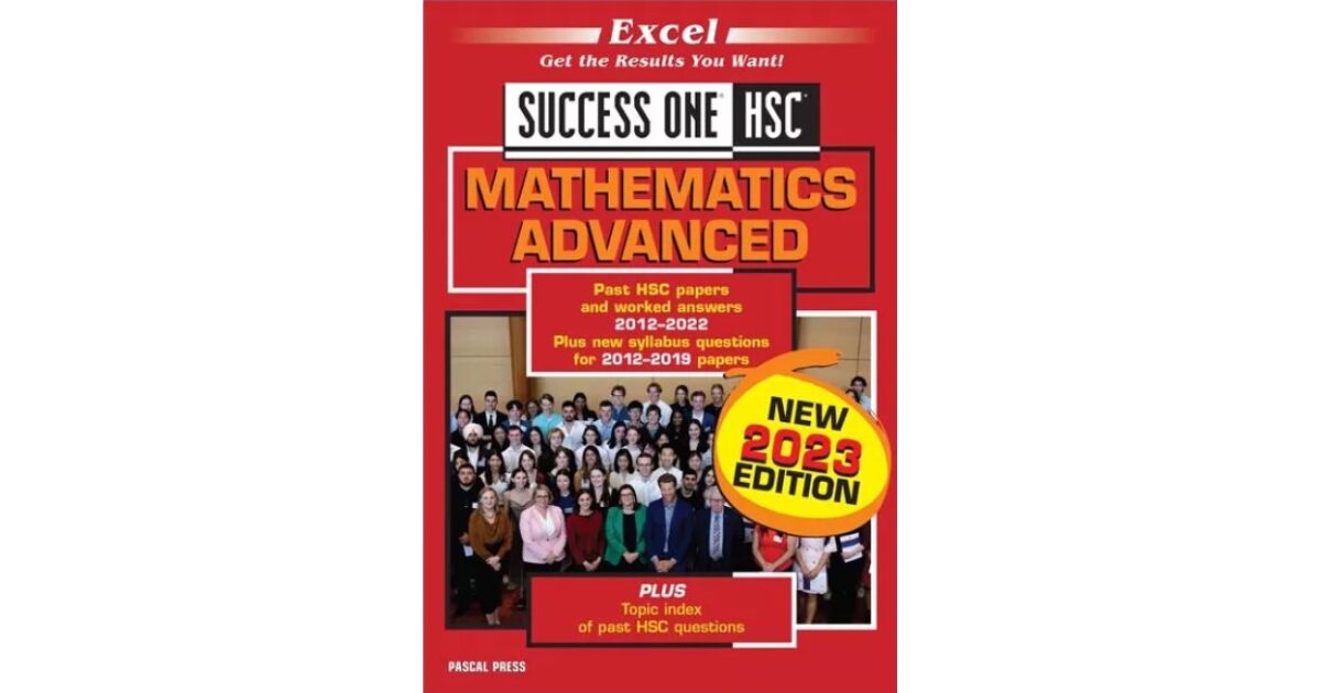 Lilydale Books | EXCEL SUCCESS ONE HSC MATHEMATICS ADVANCED 2023…