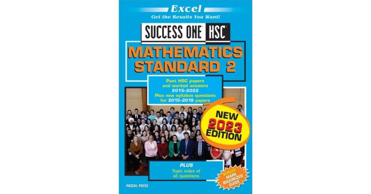 Lilydale Books | EXCEL SUCCESS ONE HSC MATHEMATICS STANDARD 2 2023…