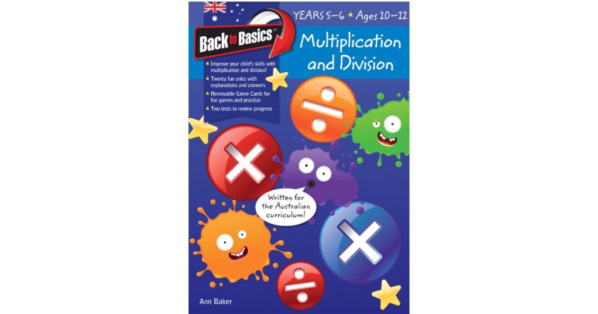 Lilydale Books | BLAKE'S BACK TO BASICS: MULTIPLICATION & DIVISION…