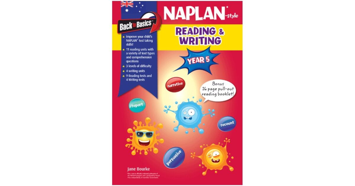 Lilydale Books | BLAKE'S BACK TO BASICS: YEAR 5 NAPLAN STYLE READING…