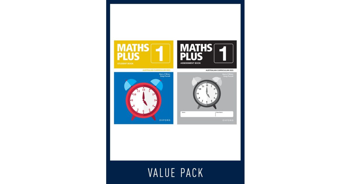 Lilydale Books | OXFORD MATHS PLUS AC EDITION MENTALS & HOMEWORK BOOK…