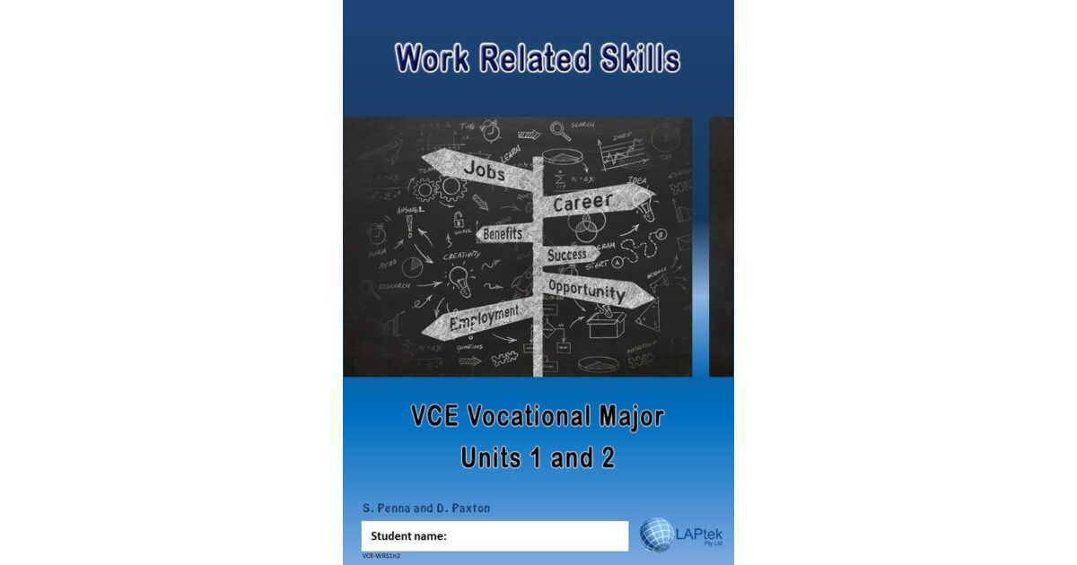 Lilydale Books | WORK RELATED SKILLS VCE VOCATIONAL MAJOR UNITS 1&2…