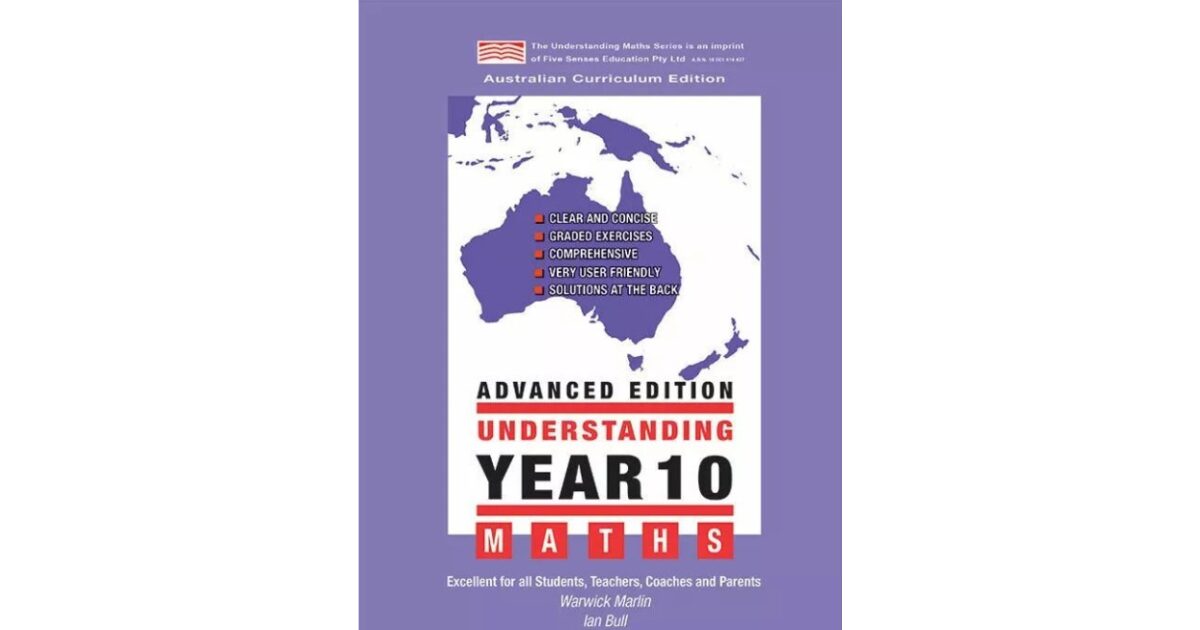 Lilydale Books | UNDERSTANDING YEAR 10 MATHS ADVANCED: AUSTRALIAN…