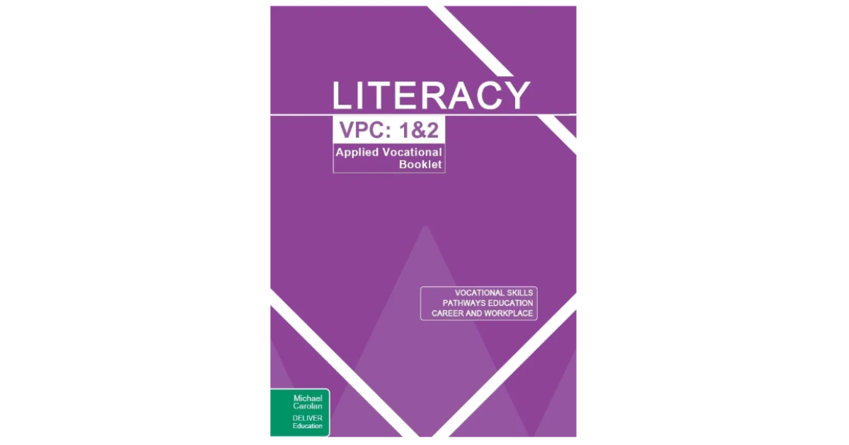 Lilydale Books | LITERACY VICTORIAN PATHWAYS CERTIFICATE UNITS 1&2:…