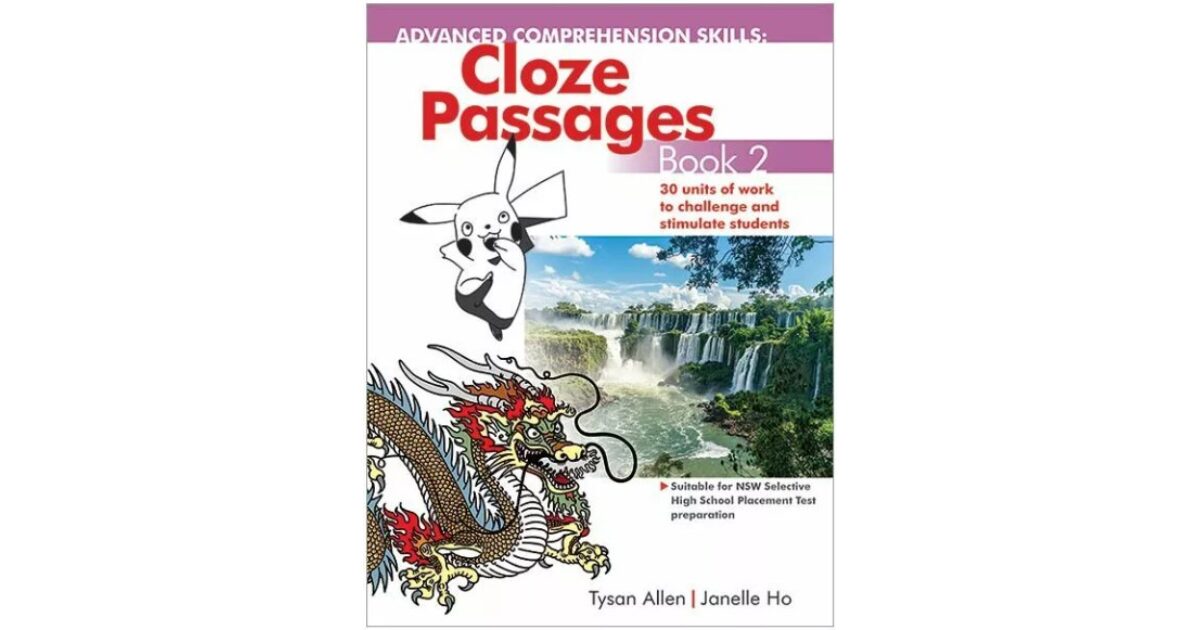 Lilydale Books | ADVANCED COMPREHENSION SKILLS: CLOZE PASSAGES BOOK 2