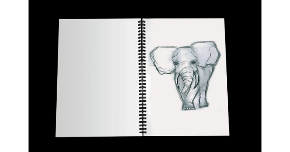 Lilydale Books | A4 JASART JUMBO VISUAL DIARY 100 SHEET / 200 PAGE…