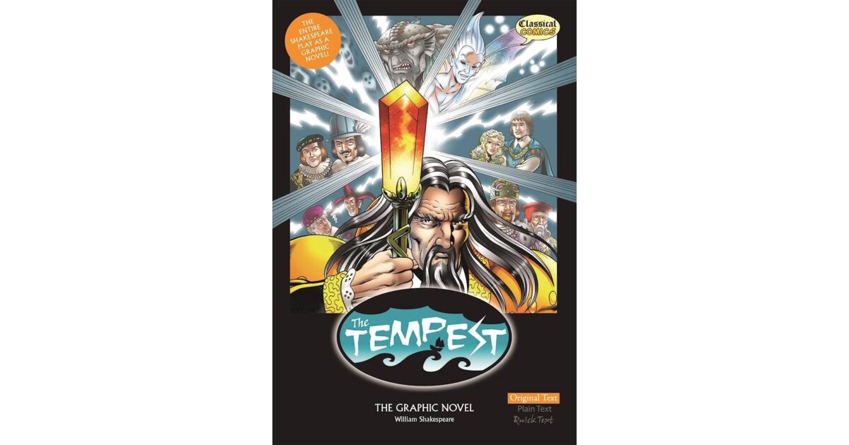 Lilydale Books | CLASSICAL COMICS ORIGINAL TEXT: THE TEMPEST…