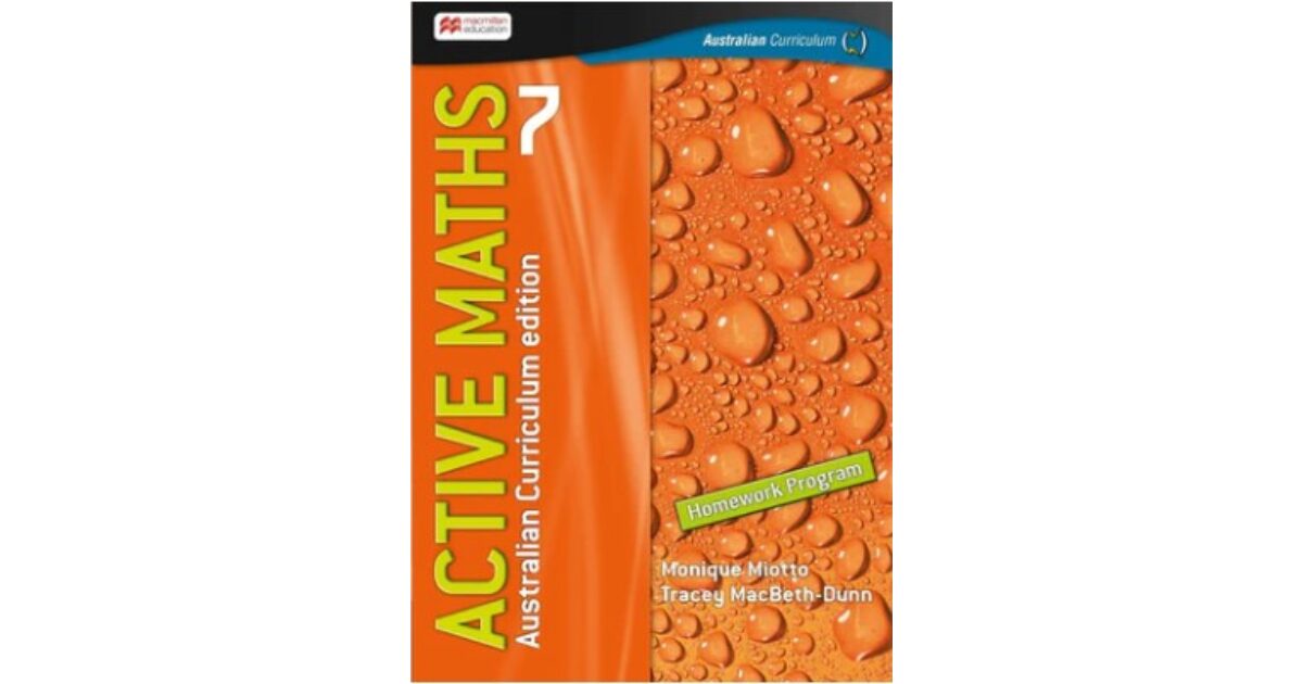 Lilydale Books | ACTIVE MATHS 7 HOMEWORK BOOK FOR THE AUSTRALIAN…