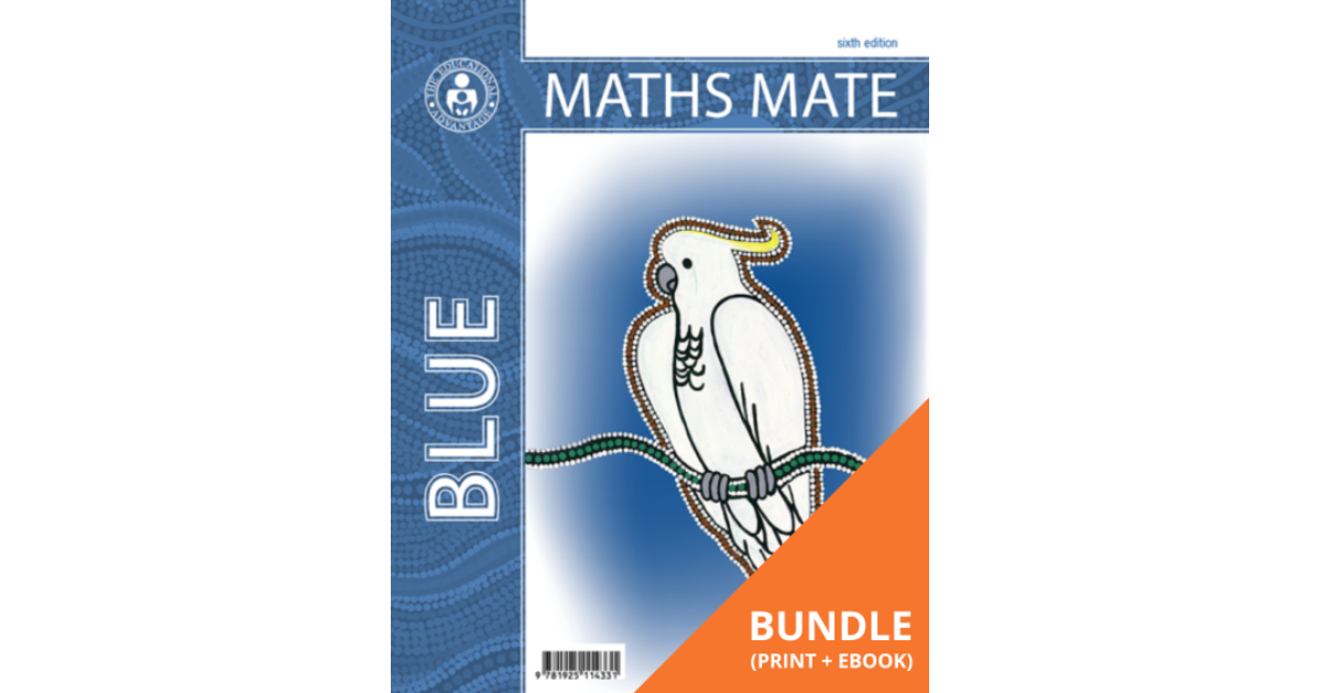 Lilydale Books | MATHS MATE 7 AC STUDENT PAD 6E (BLUE) PRINT + EBOOK